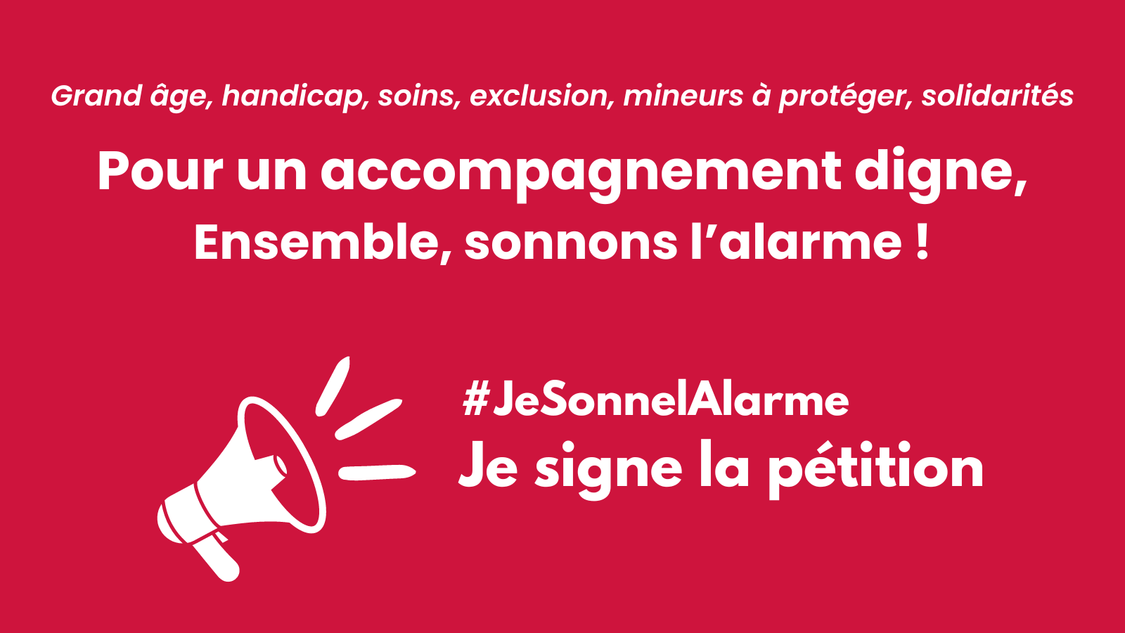 Les acteurs associatifs des solidarités et de la santé lancent une pétition nationale pour ...